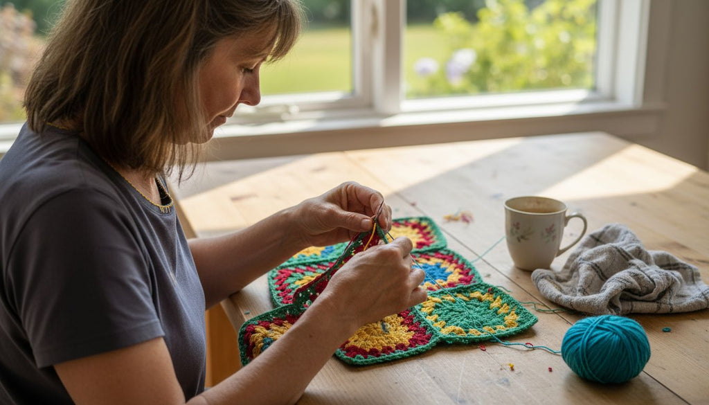 How to Join Crochet Pieces for a Seamless Finish – CRAFTISS